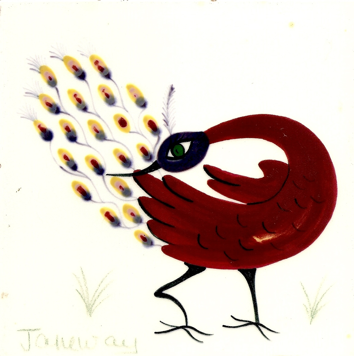 Janeway Tiles and Ceramics 1940s | Carol Janeway